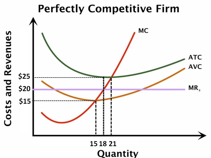 Solved The Graph below illustrates a Firm in Perfect | Chegg.com