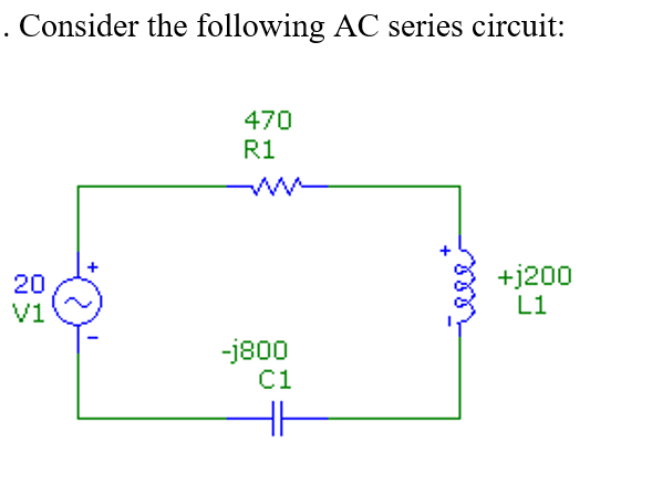 Solved Find the voltage across each component, in polar | Chegg.com