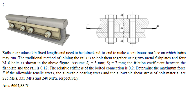 Solved 2. F Rails are produced in fixed lengths and need to | Chegg.com