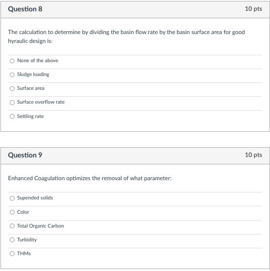 Solved The calculation to determine by dividing the basin | Chegg.com