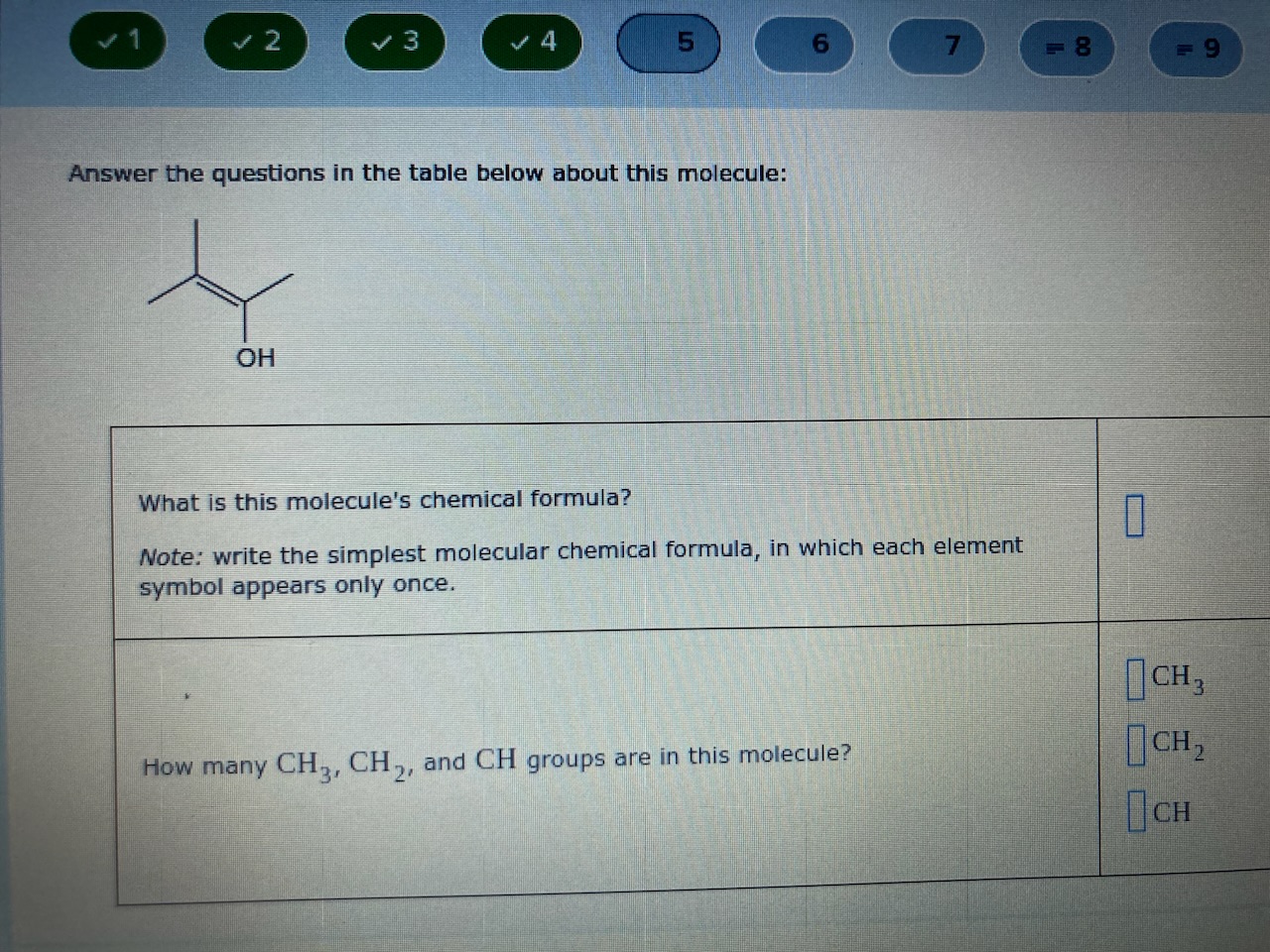 Solved Answer the questions in the table below about this | Chegg.com