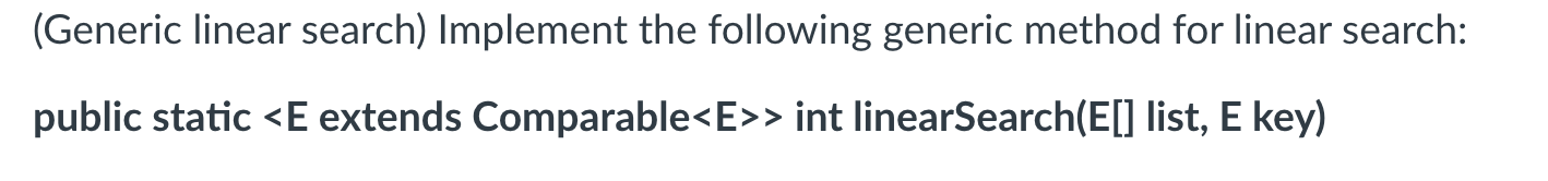 Solved Must be in JAVA | Chegg.com
