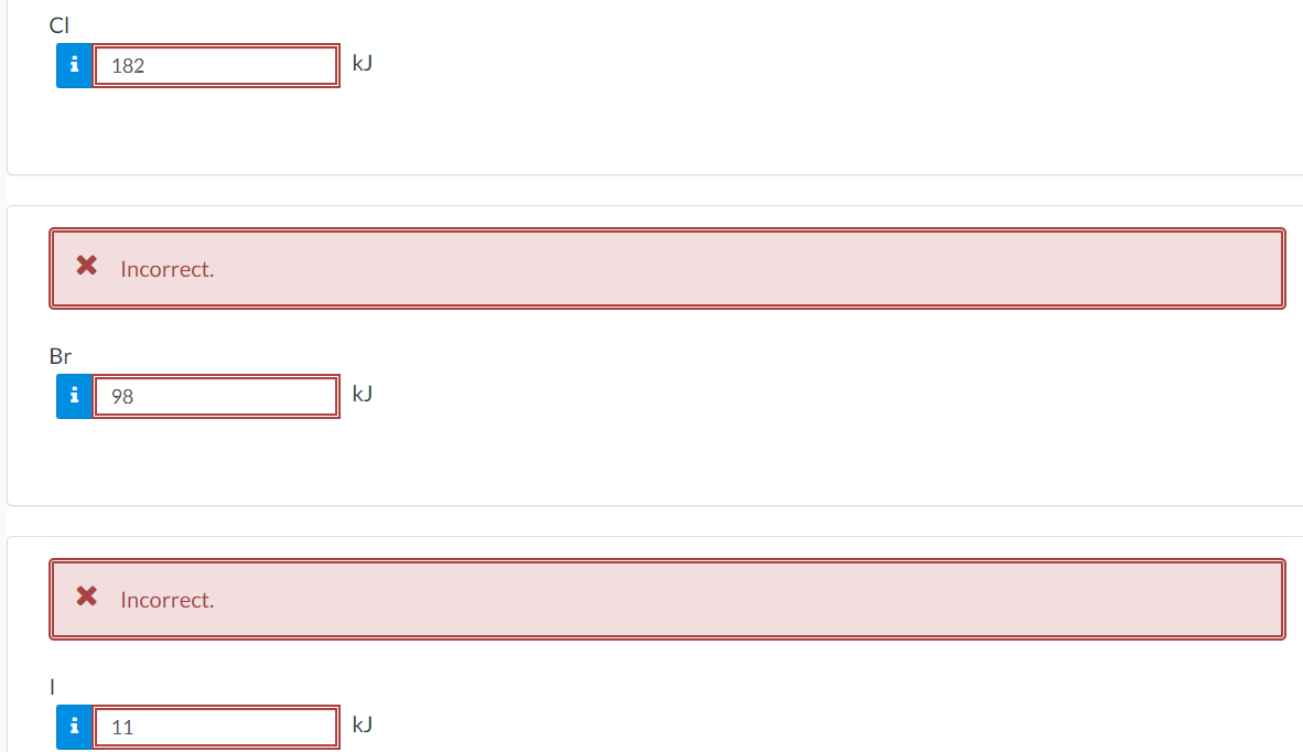 Solved 2HX(g) + H2(g) + X2(g) Estimate the energy change (in | Chegg.com