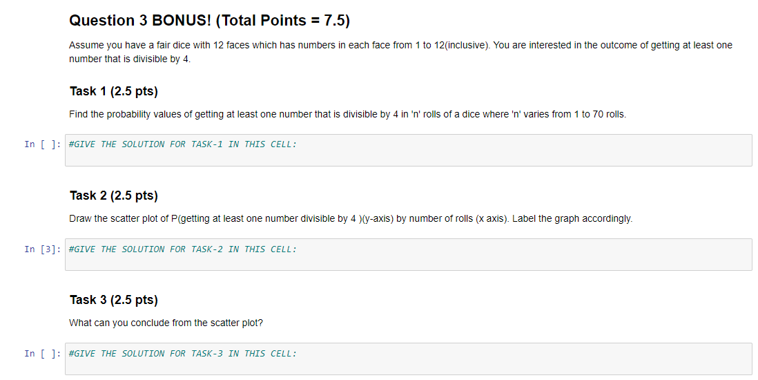 Solved Question 3 BONUS! (Total Points =7.5 ) Assume you | Chegg.com