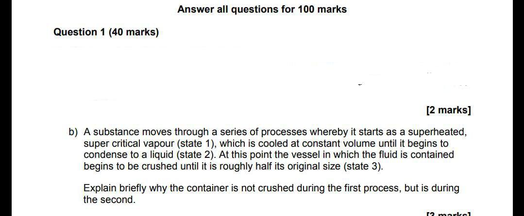 Solved Answer all questions for 100 marks Question 1 (40 | Chegg.com