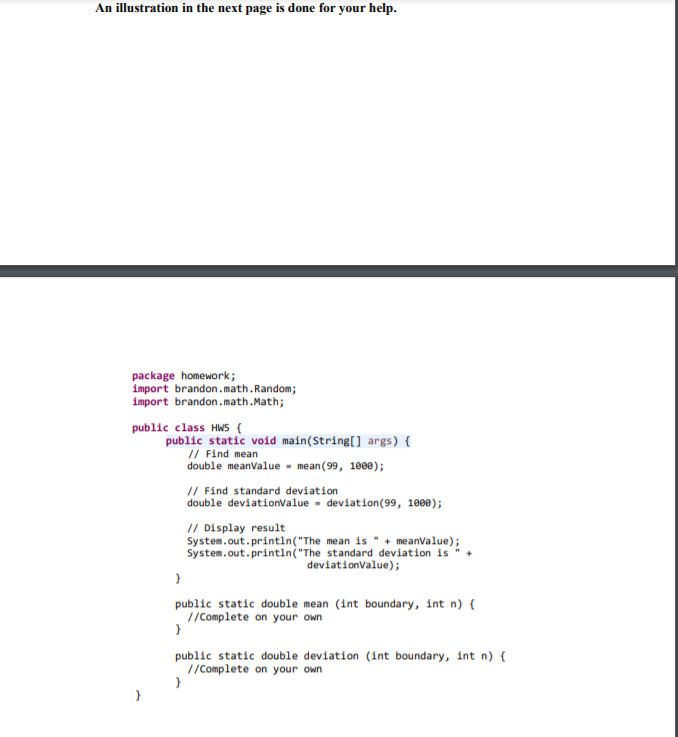 Solved 1. Download ComputeMeanDeviation.java from M5 Methods | Chegg.com