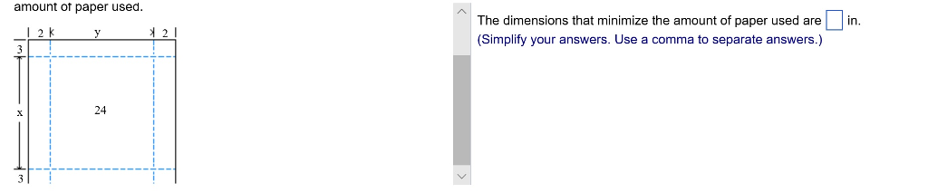 Solved 1. A rectangular page is to contain 24 square | Chegg.com