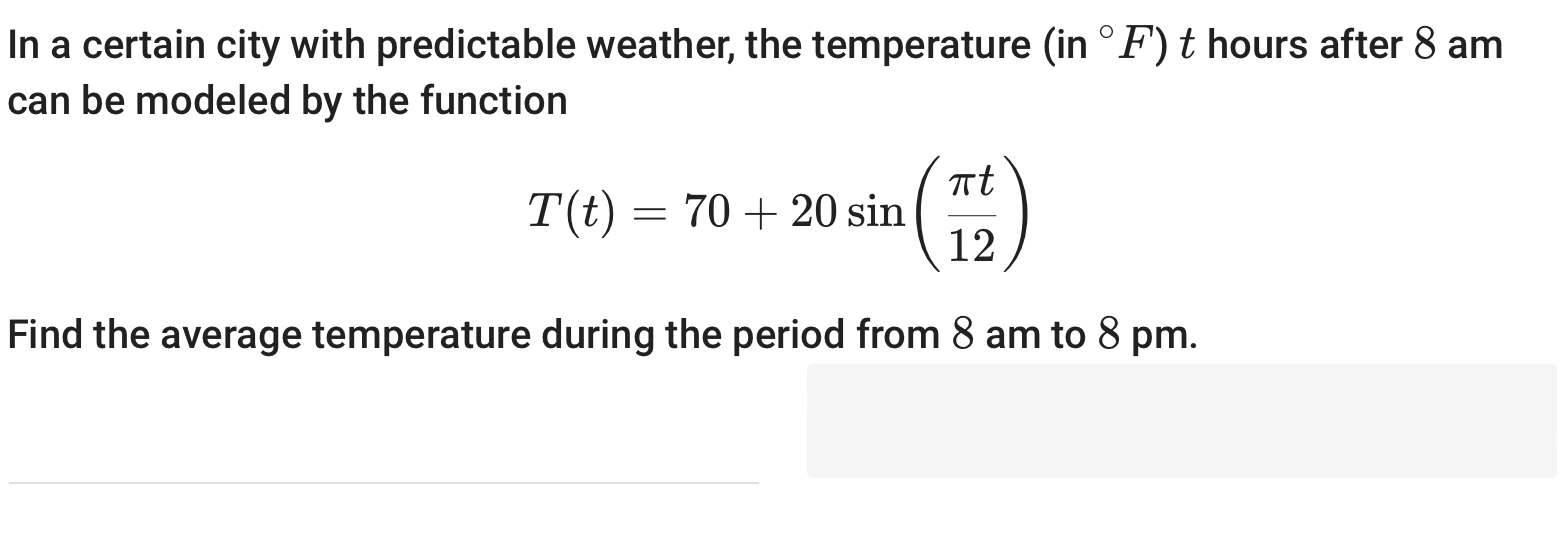 Solved In a certain city with predictable weather, the | Chegg.com