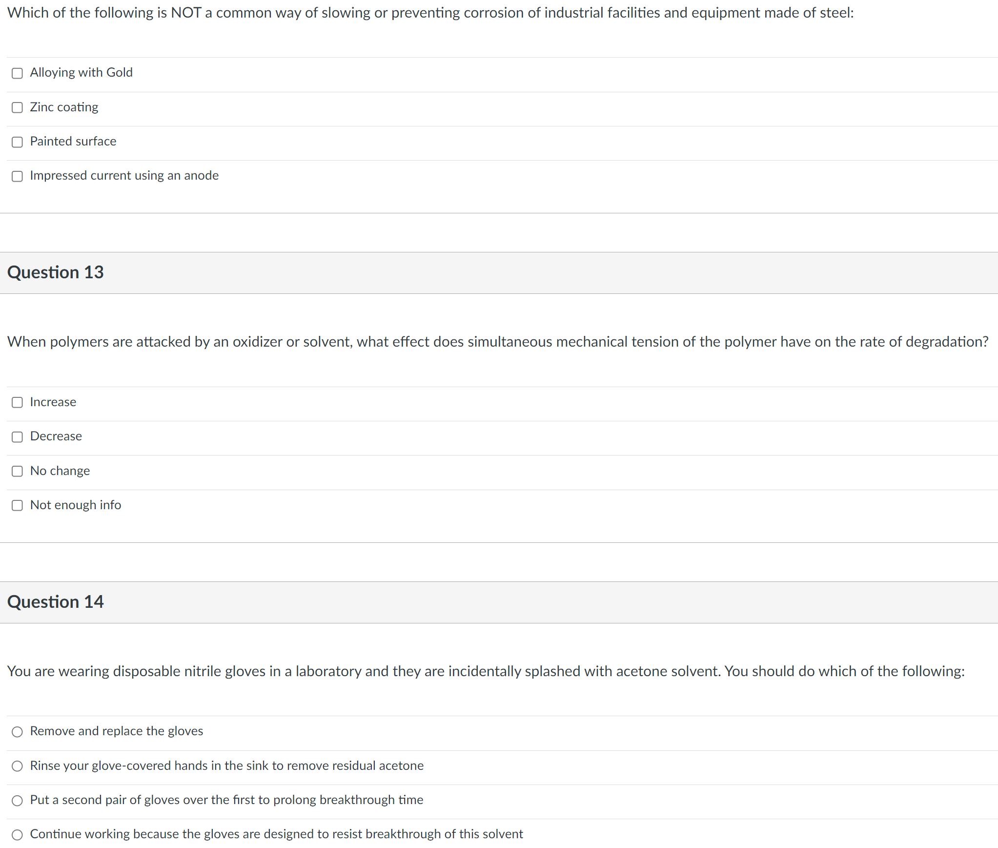 Solved Which of the following is NOT a common way of slowing | Chegg.com