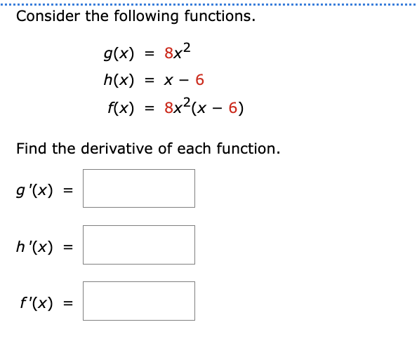 Solved Consider the following | Chegg.com