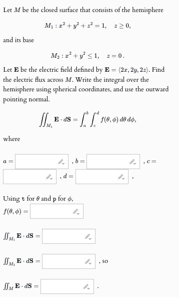 Solved Let M be the closed surface that consists of the | Chegg.com Solved Let M be the closed surface that consists of the | Chegg.com