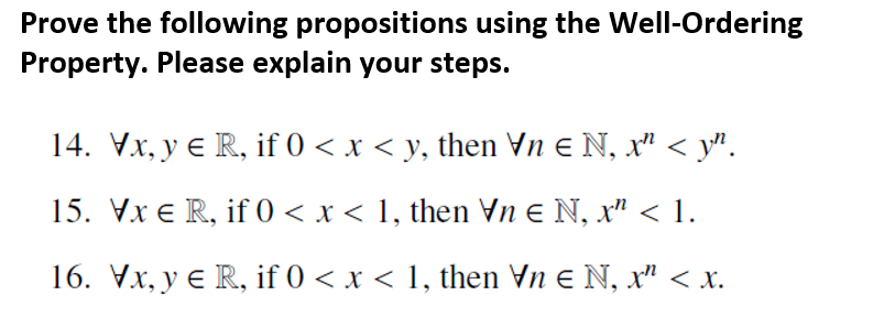 Solved Prove the following propositions using the | Chegg.com