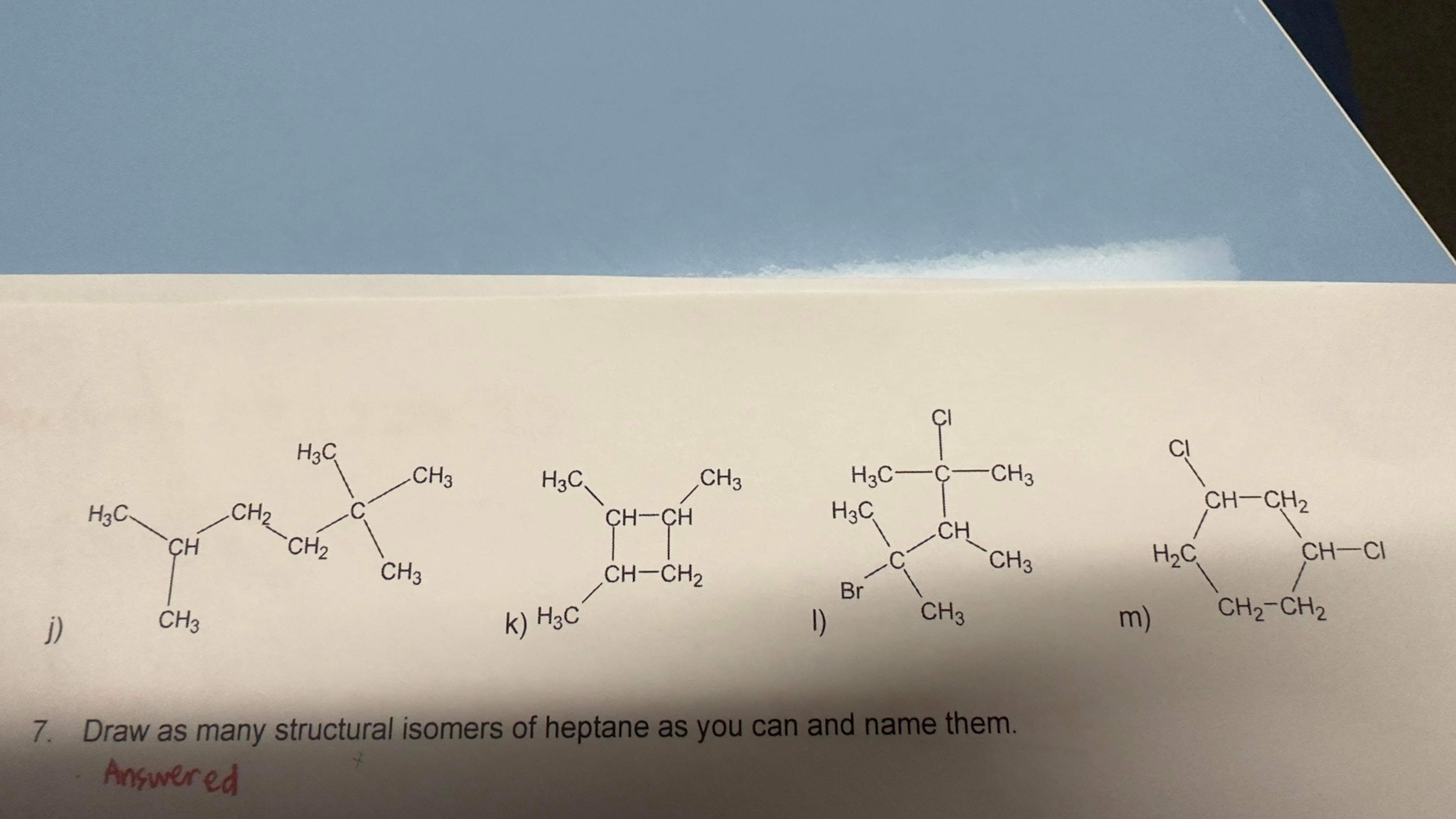 Solved I’m really desperate please help me out on naming | Chegg.com