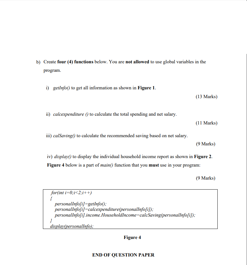 Solved QUESTION [60 MARKS ] Write a program to develop a | Chegg.com