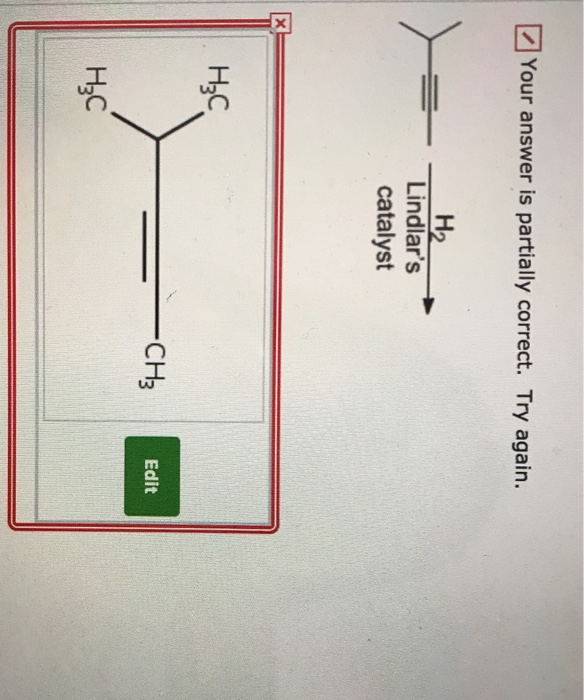 Solved Your answer is partially correct. Try again. H2 | Chegg.com