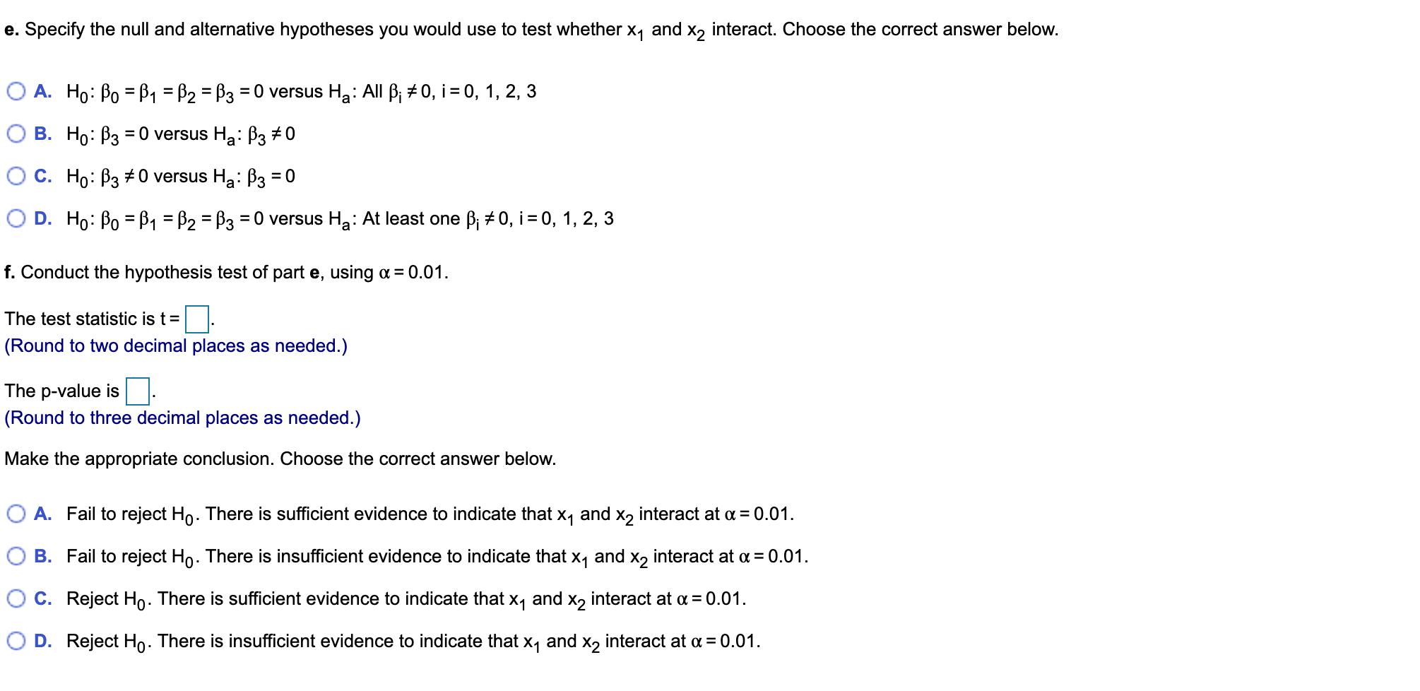 Solved The accompanying statistical software printout was | Chegg.com