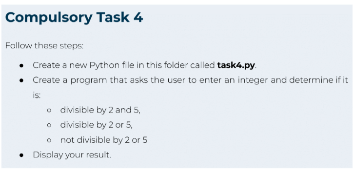 Solved \r\nEollow these steps: - Create a new Python file in | Chegg.com