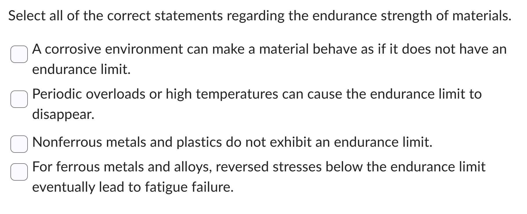 Solved Select all of the correct statements regarding the | Chegg.com