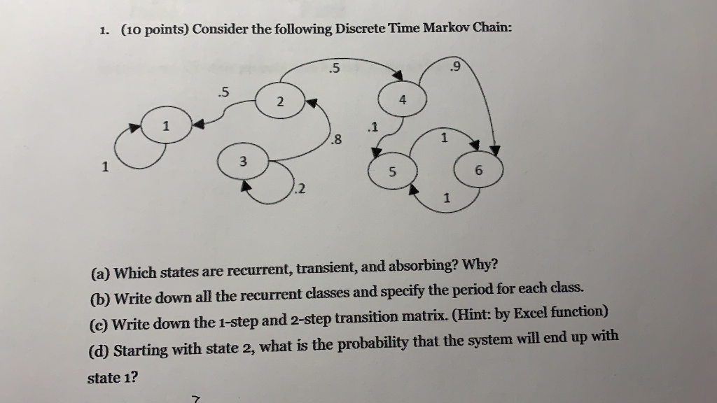 Solved 1. (10 points) Consider the following Discrete Time | Chegg.com Solved 1. (10 points) Consider the following Discrete Time | Chegg.com