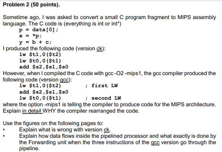 Solved Problem 2 (50 points). Sometime ago, I was asked to | Chegg.com