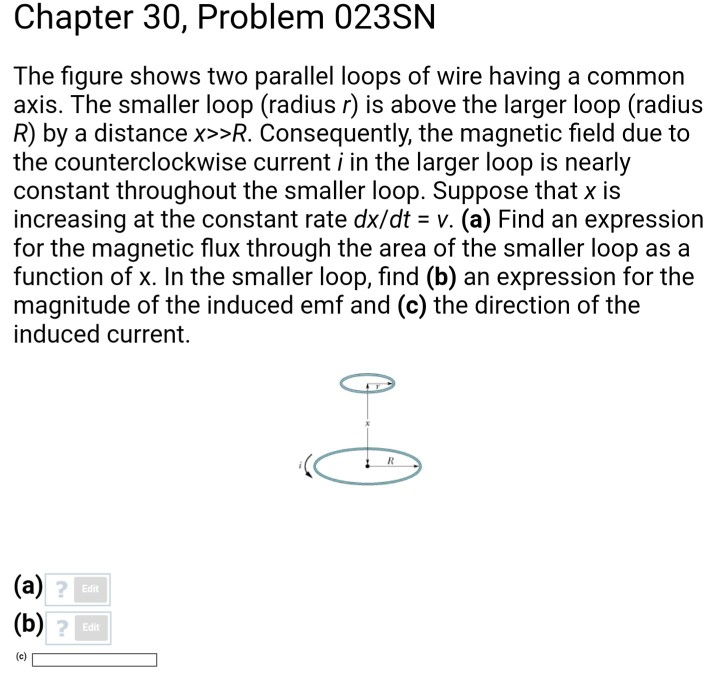 Solved Chapter 30, Problem 023SN The figure shows two | Chegg.com