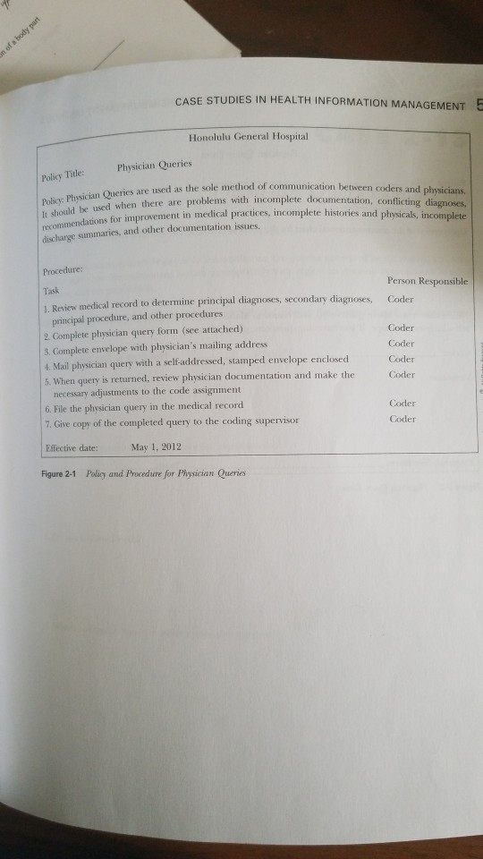 CLINICAL CLASSIFICATION SYSTEMS AND REIMBURSEMENT | Chegg.com
