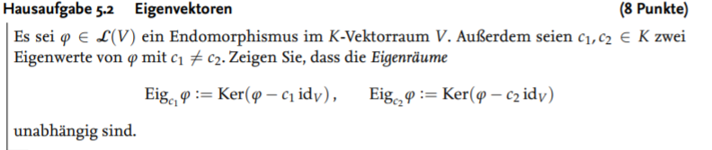 Solved A) It is φ ∈ L(V,W) an endomorphism in K-vector space | Chegg.com