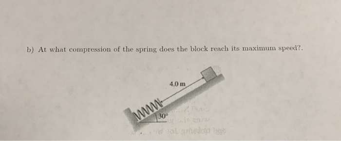 Solved 3) Ramping down A block of mass 10 kg slides down 4.0 | Chegg.com