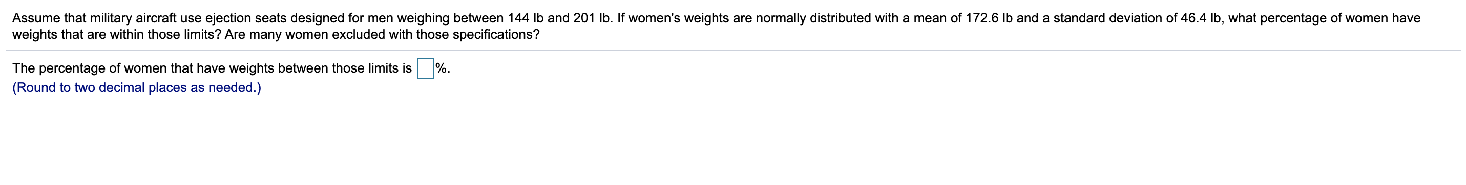 Solved Assume that military aircraft use ejection seats | Chegg.com