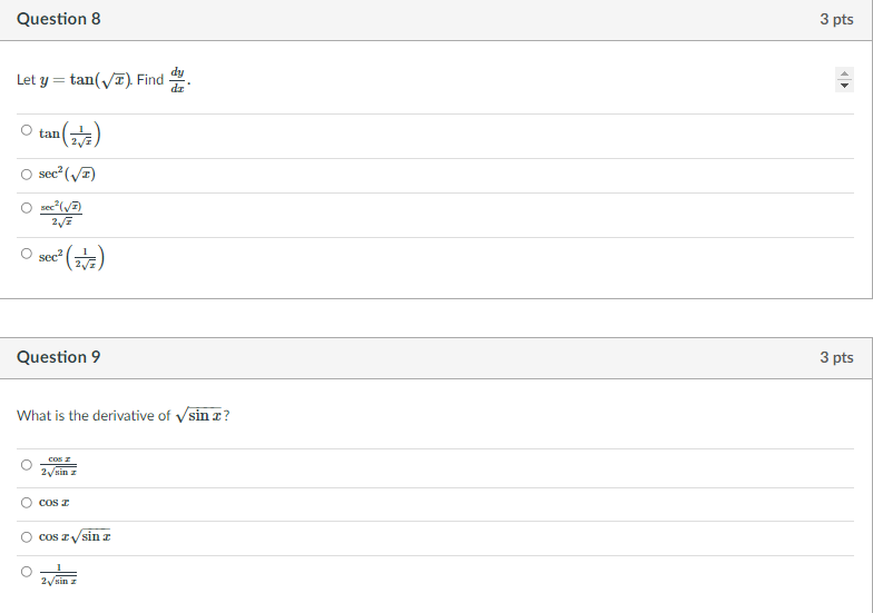Solved Question 1 2 pts What are the inner and outer | Chegg.com