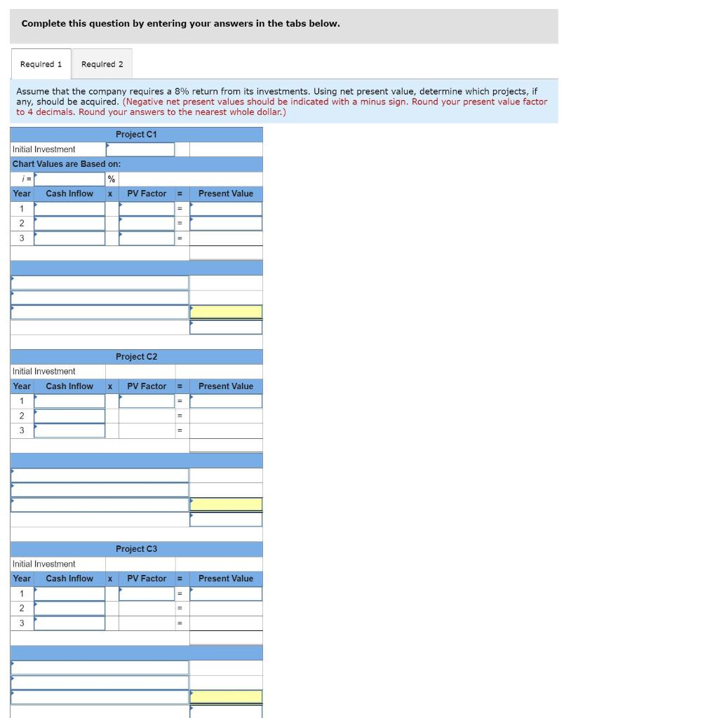 Solved Exercise 24-14 Computing and interpreting net present | Chegg.com