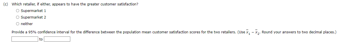 Solved A Consumer Product Testing Organization Uses A Survey