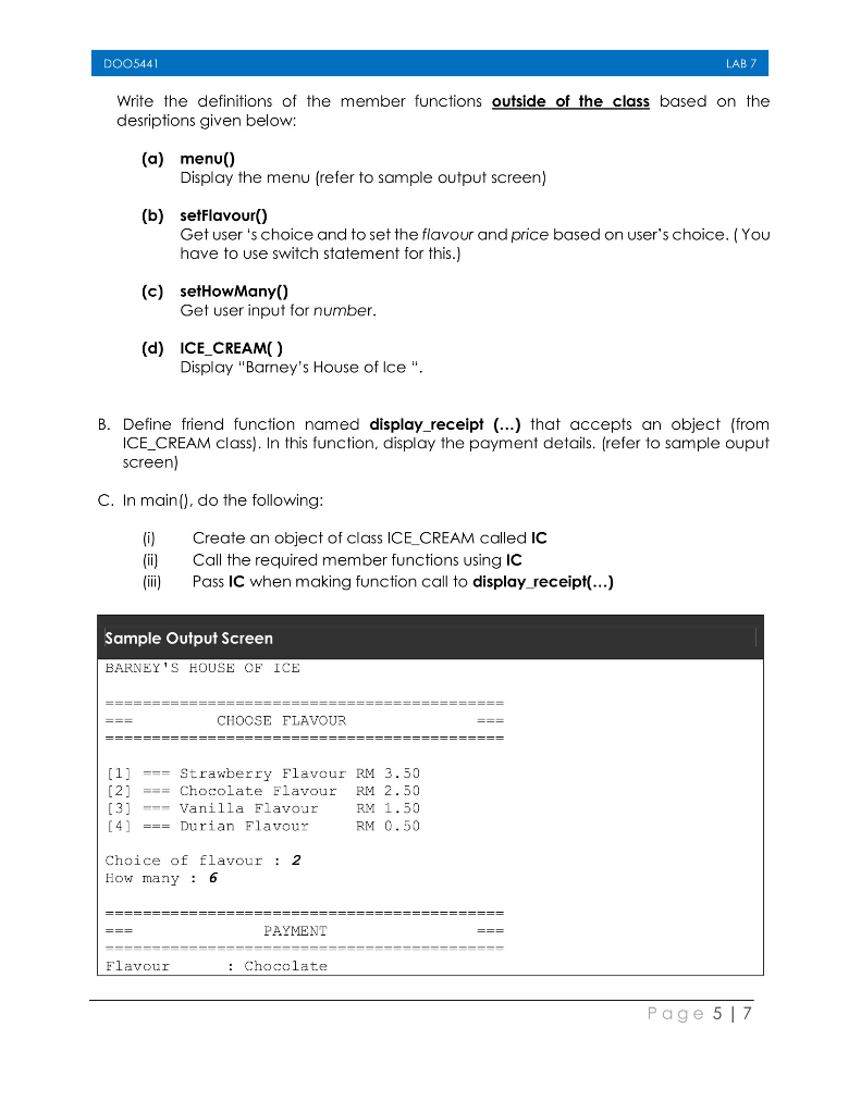 Solved LAB 6 QUESTION TASK TIME ALLOCATION REMARKS | Chegg.com