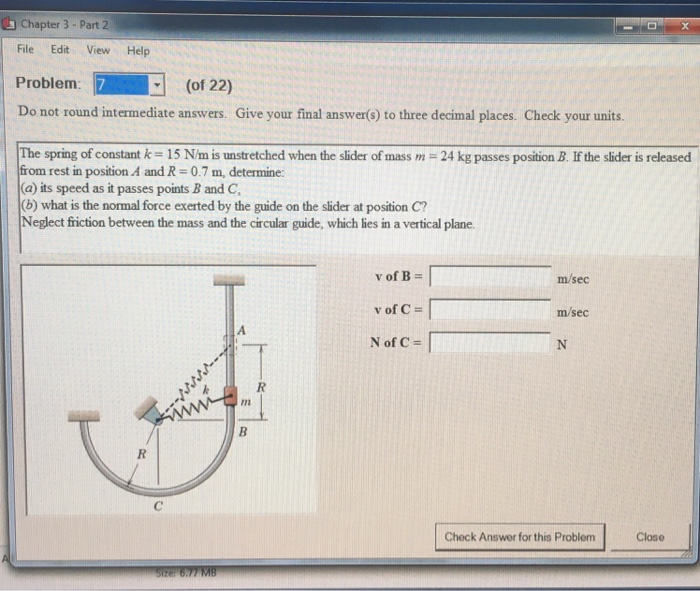 Solved Do not round intermediate answers Give your final | Chegg.com