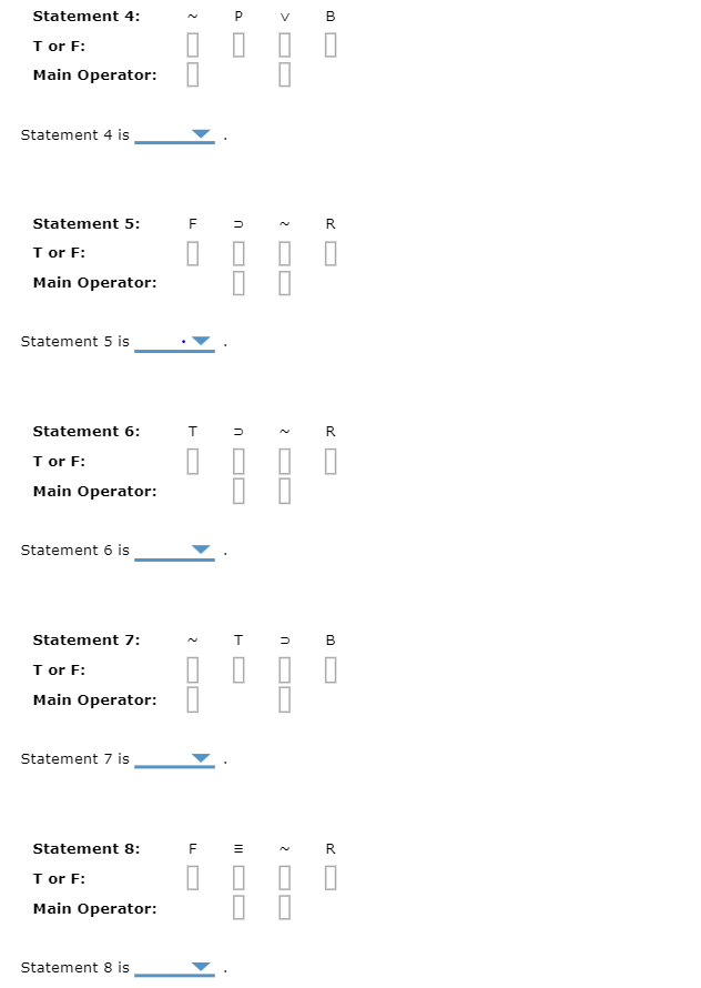 Solved Calculate the truth value for each compound | Chegg.com