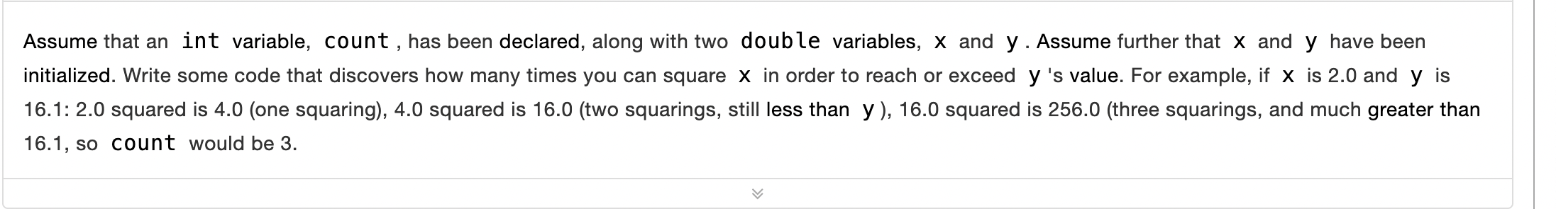 Solved Assume That An Int Variable Count Has Been 4592
