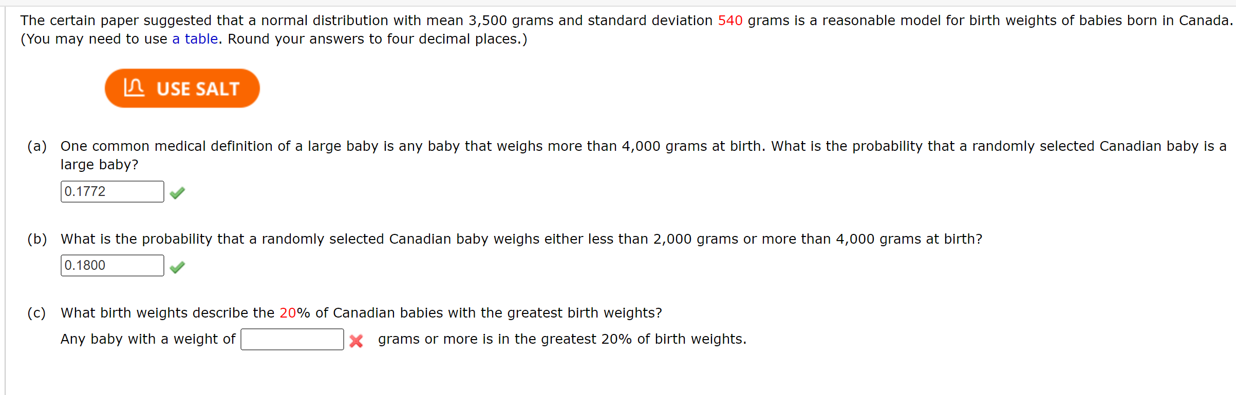 Solved The certain paper suggested that a normal | Chegg.com