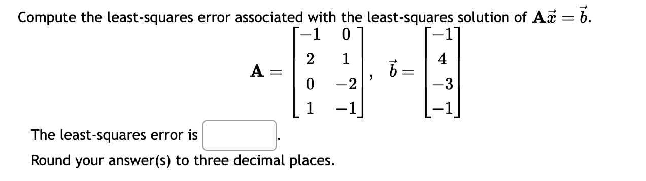 Solved Help with linear algebra | Chegg.com