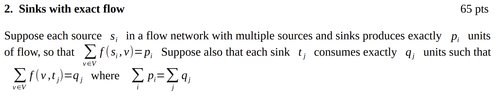 Solved 2a.) Show how to convert the problem of finding a | Chegg.com