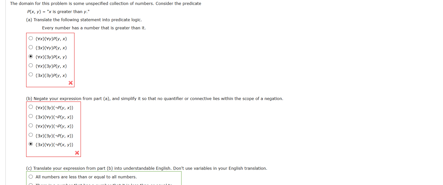 Solved The domain for this problem is some unspecified | Chegg.com
