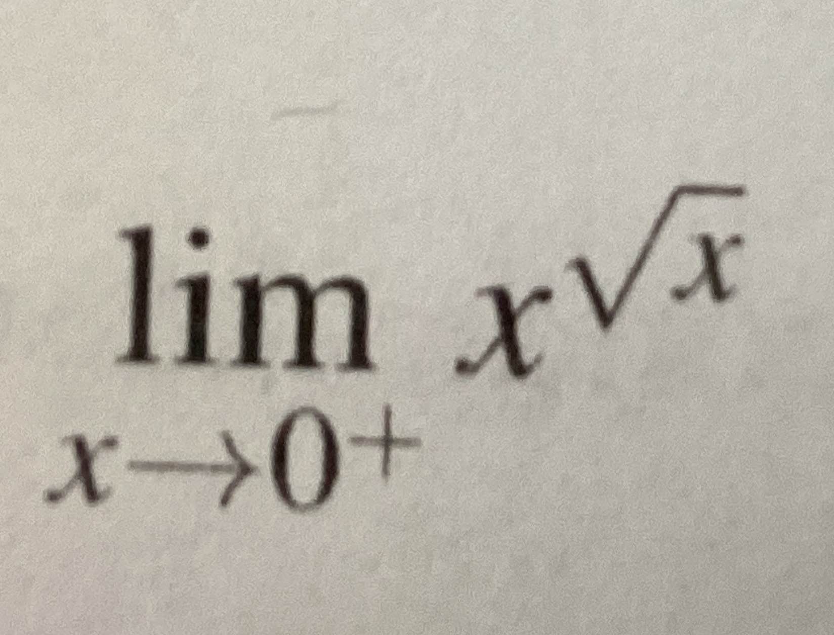 Solved limx→0+xx2 | Chegg.com