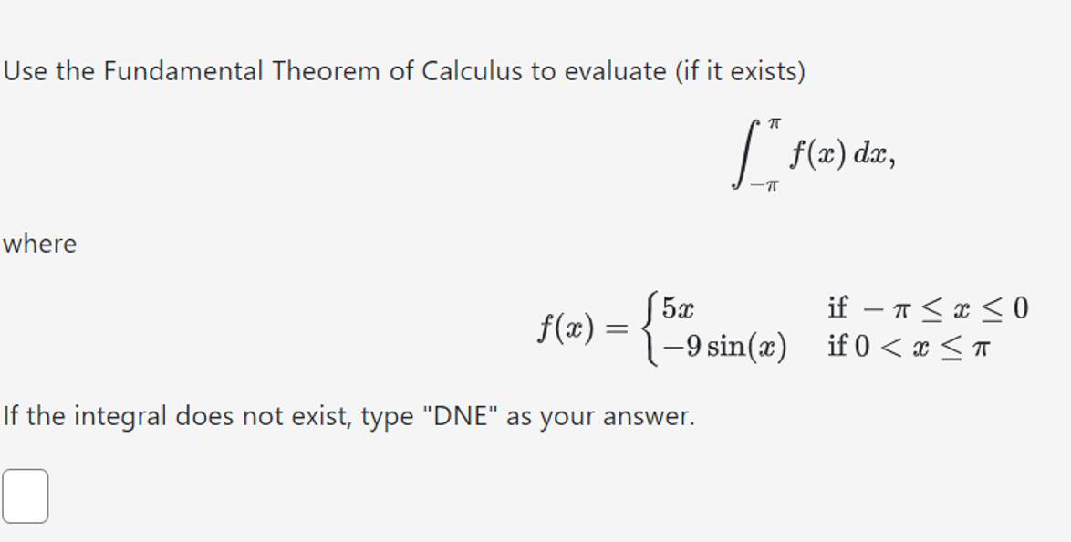 Solved Use the Fundamental Theorem of Calculus to evaluate | Chegg.com