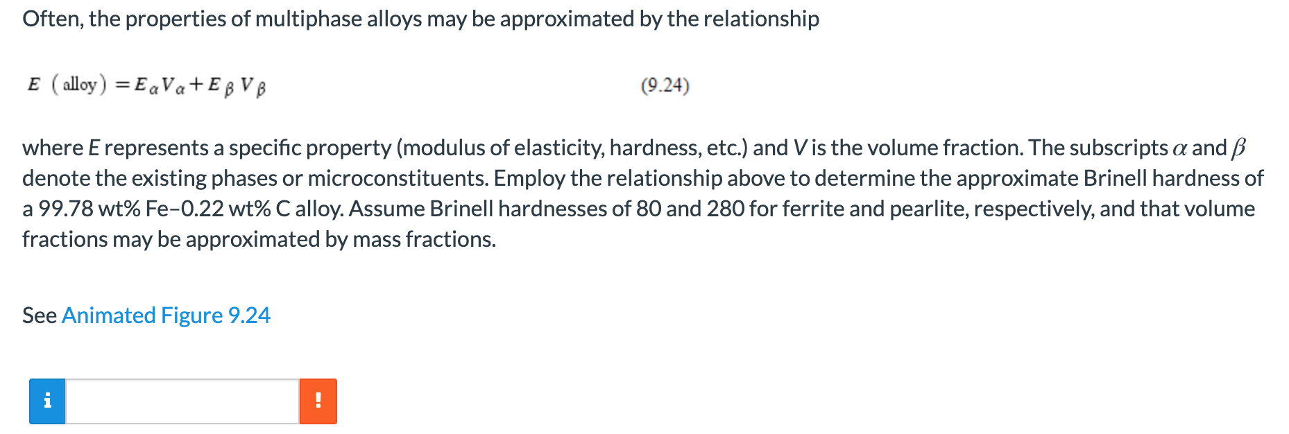 Solved Often, the properties of multiphase alloys may be | Chegg.com