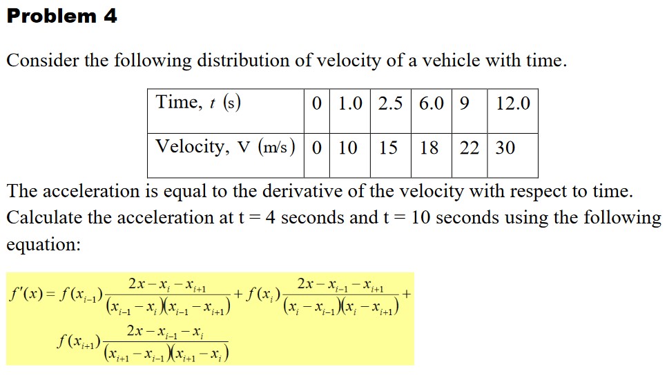 Solved Consider the following distribution of velocity of a | Chegg.com