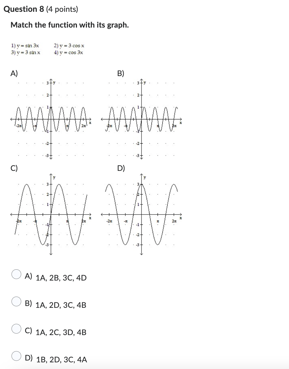 Solved Question 7 (4 points) Find the exact circular | Chegg.com