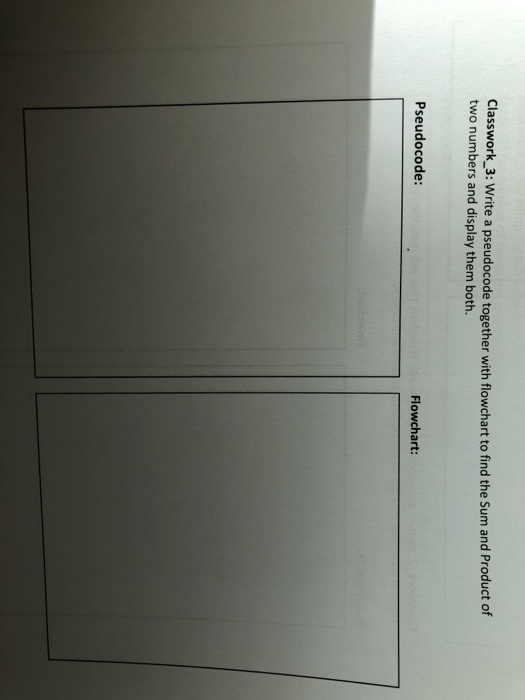 (Solved) : Classwork1 Develop Pseudocode Flowchart Calculate Display ... (Solved) : Classwork1 Develop Pseudocode Flowchart Calculate Display ...