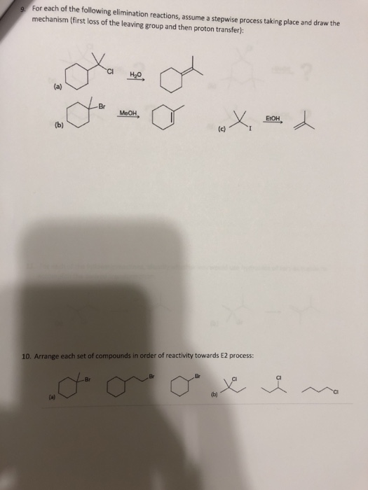 Solved 8. For each of the following alkenes, assign the | Chegg.com