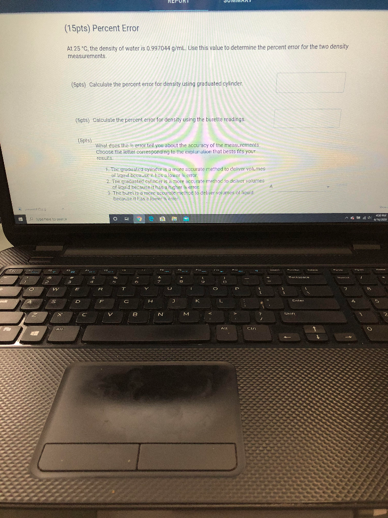 solved-15pts-percent-error-at-25-c-the-density-of-water-chegg