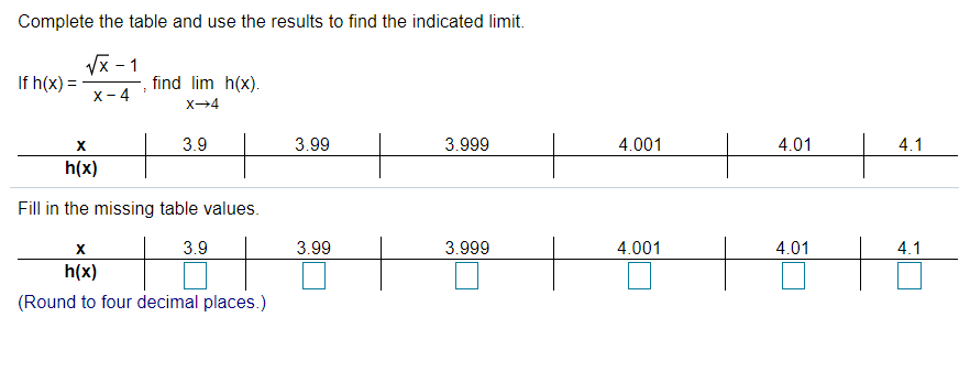 Solved Complete the table and use the results to find the | Chegg.com