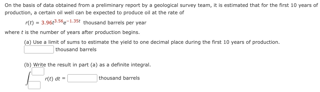 Solved On the basis of data obtained from a preliminary | Chegg.com